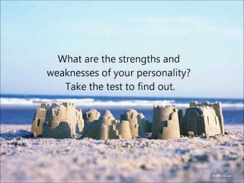 Personality Test. Find strengths and weaknesses of your personality