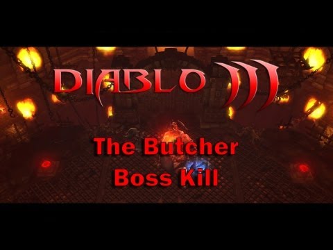Diablo 3 [Hell] – The Butcher Boss Kill | GamingTrip