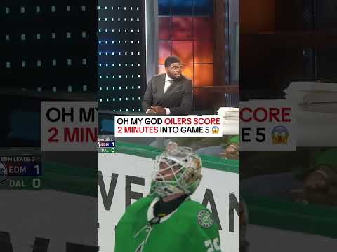 P. K. Subban's real-time reaction to Oilers-Stars Game 5 👀