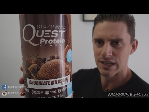 Quest Protein Powder Video Review - MassiveJoes.com RAW REVIEW Nutrition Whey WPI Micellar Casein