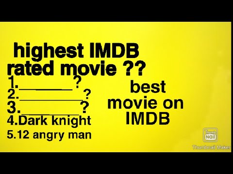 Highest IMDB rated movie | best movie on lMDB 2020 | IMDB top rating movies