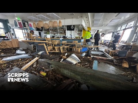 'Bomb Cyclone' Brings Damaging Winds, Drenching California