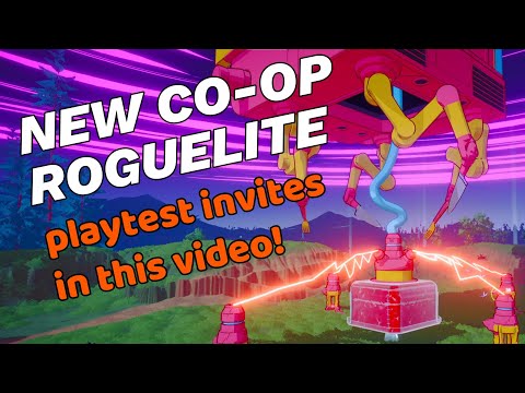 SWAPMEAT - Co-Op Roguelite Gameplay Overview (& Steam playtest invites in the video!)