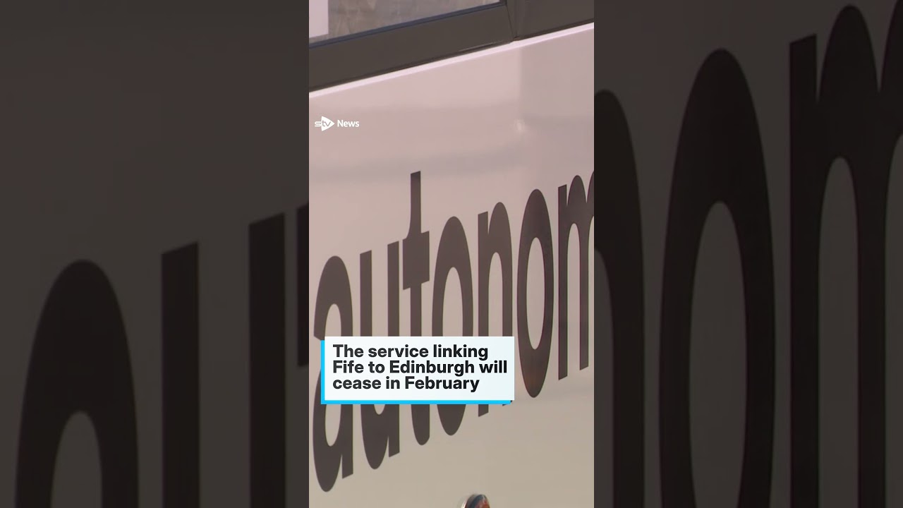'World first' driverless bus service in Scotland axed #news #shorts #transport #bus
