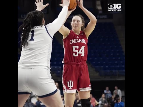 Indiana Women's Basketball | Holmes Double-Double vs. Penn State