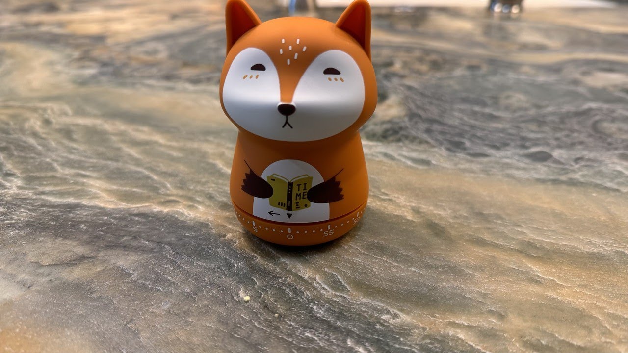 The cute mechanical timer , no batteries need!!. Mechanical Kitchen Timer, Cute Animal Wind Up 60 Mi