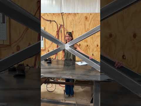 Reveal of our Metal & Wood Live Edge Table
