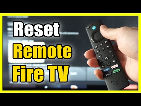 How to Reset Amazon Fire TV Remote & Fix Problems (Easy Method)