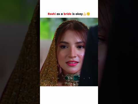 Roshi as a bride is okđđťMeem Se Mohabbat Teaser #MeemSeMohabbat #AhadRazaMir #dananeermubeen