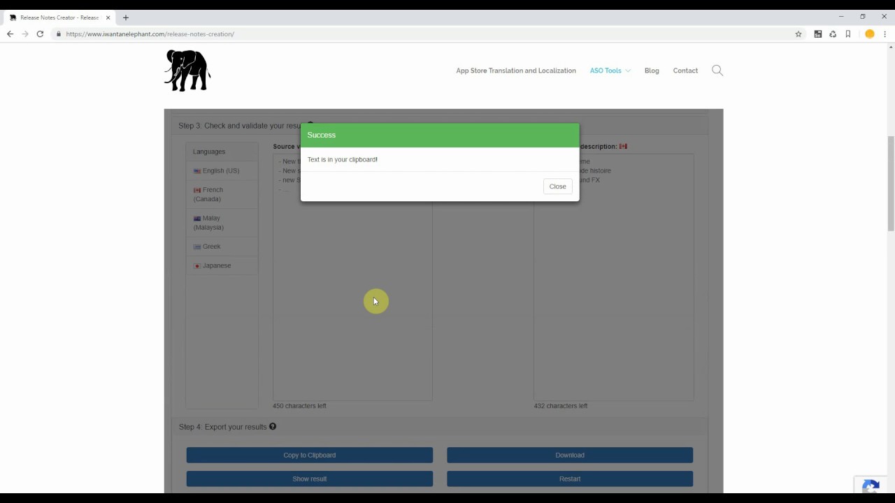 Release Notes Creation for Google Play Console (Android apps)