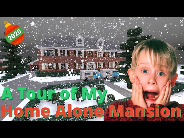 The McCallister house from Home Alone!! Minecraft Map