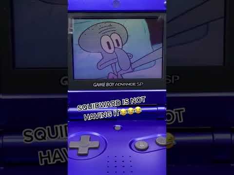 Watching Spongebob On The Gameboy🥹
