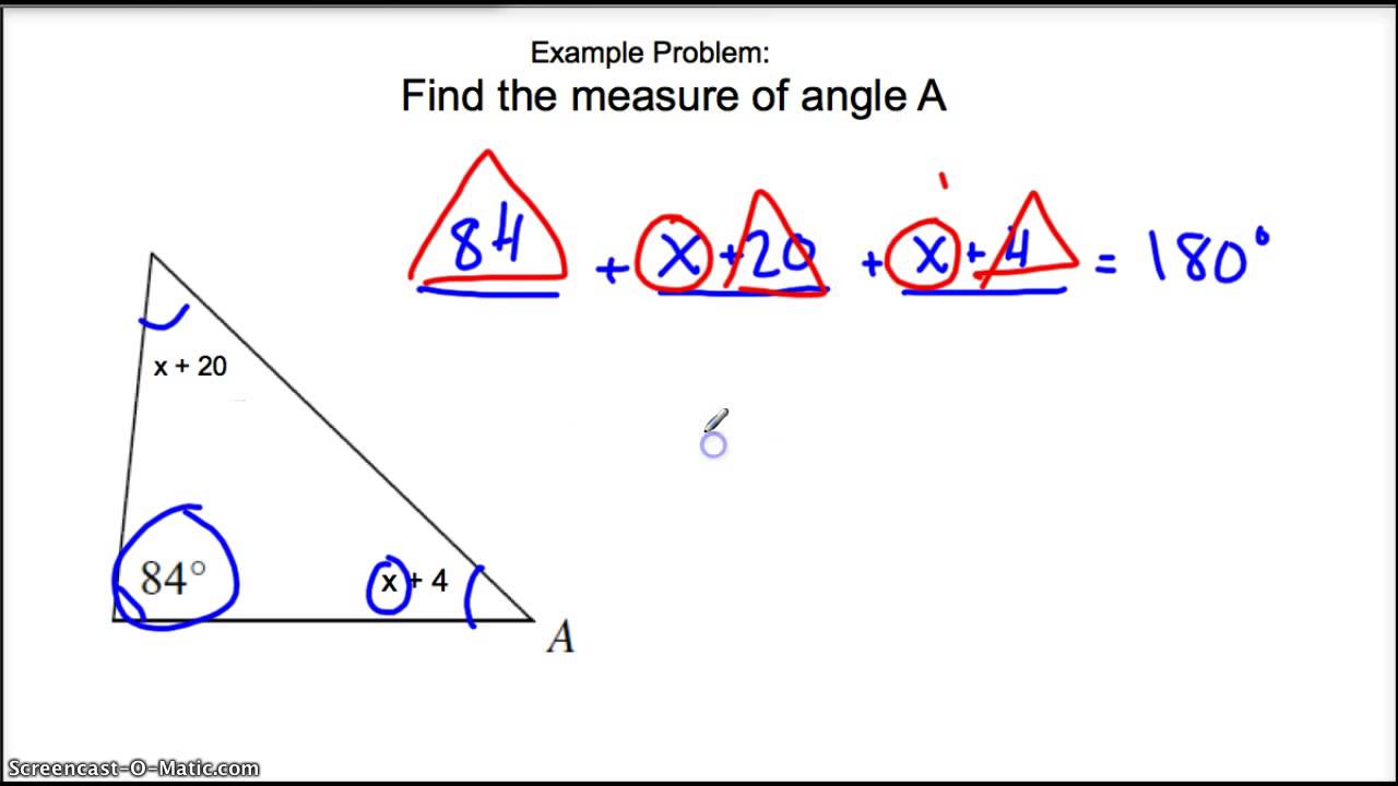 Lesson 1 - Triangle Sum Theorem