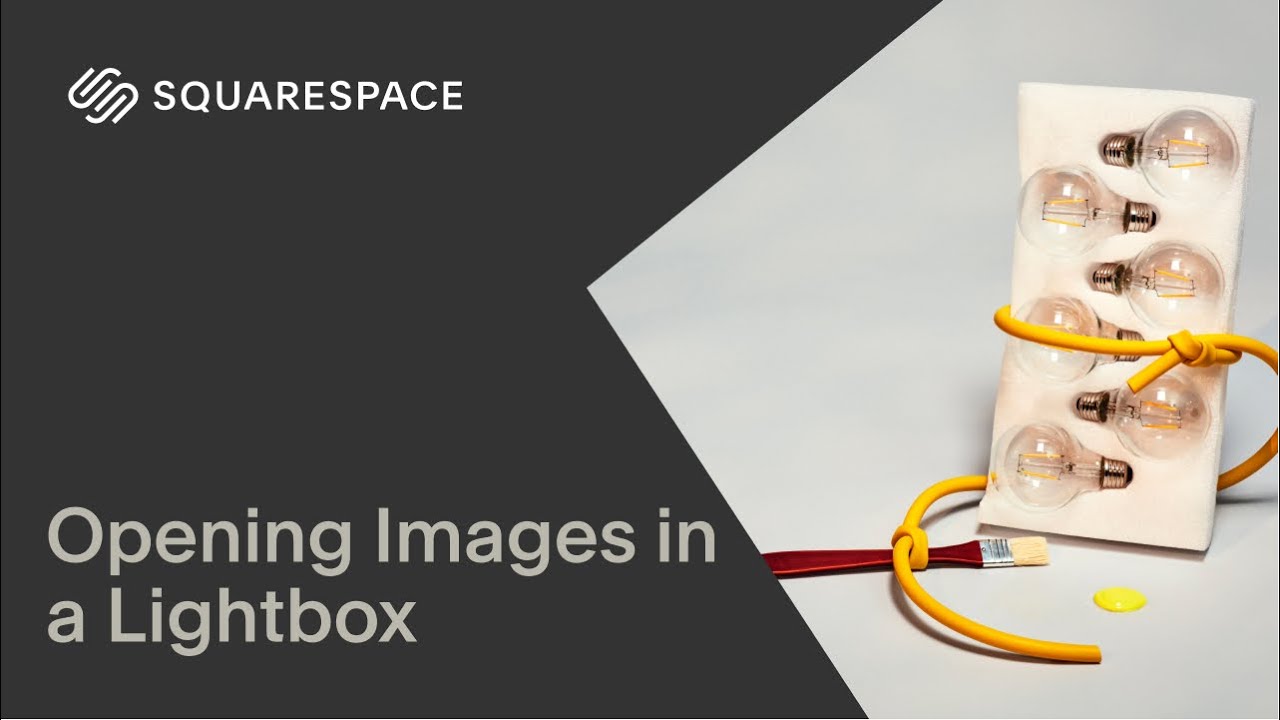 Opening Images in a Lightbox | Squarespace 7.1 Tutorial (Fluid Engine)