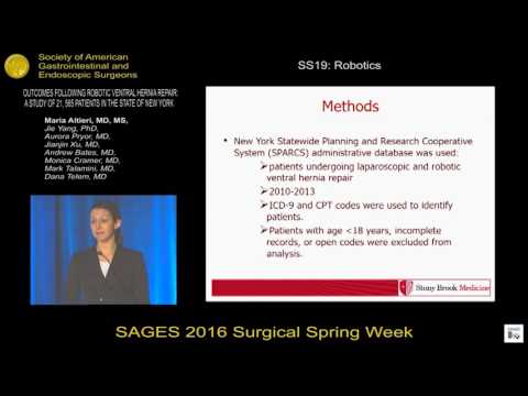 Outcomes following Robotic Ventral Hernia Repair: A Study of 21,565 Patients in the State of NY