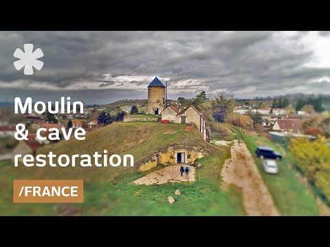 Cave & "Moulin" home restoration looks like a Rembrandt painting