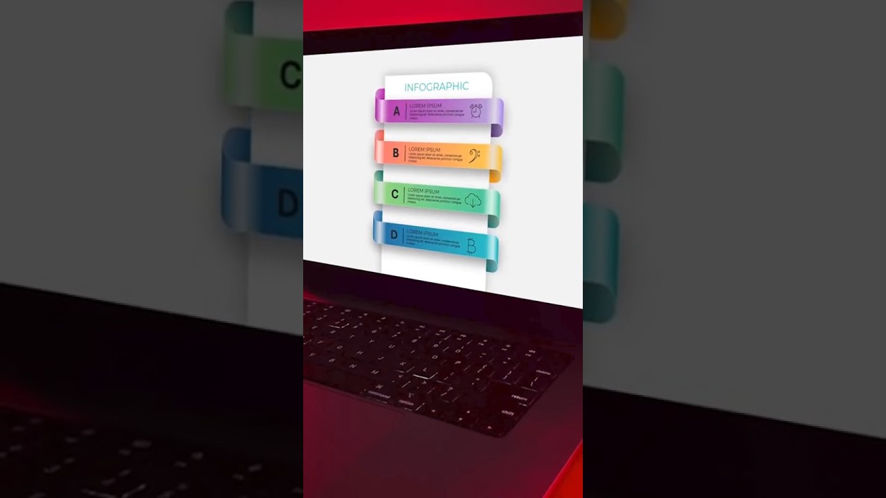 Infographic PowerPoint tutorial 😨 #powerpoint #presentation #study