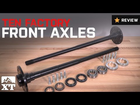 Jeep Wrangler Ten Factory Front Axles (2007-2017 JK) Review