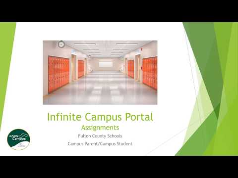 FCS Campus Parent Portal Student Assignments view options