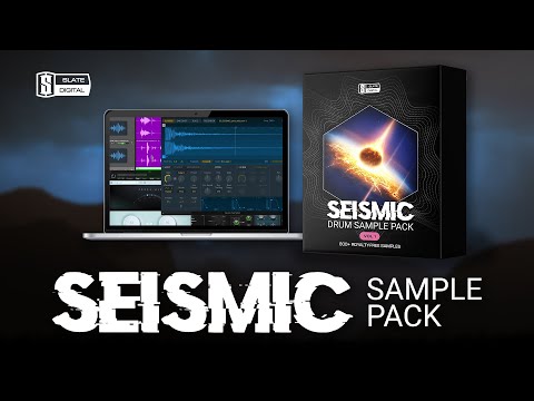 FREE for the next few days-- SEISMIC Drum Sample Pack ☄️