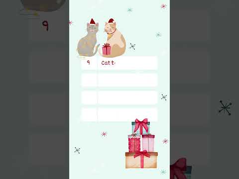 12 Christmas Gifts Ideas for Your Cat π #cat #christmas #christmascats