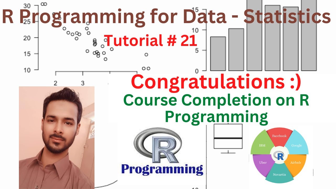 Tutorial 21: Congratulations Course Completion on R Programming