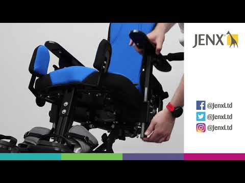 Jenx Junior+ - Armrest fitting & adjustment