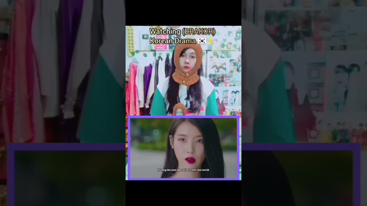 Menonton Drama Korea #videoshort #youtuber #youtubegood