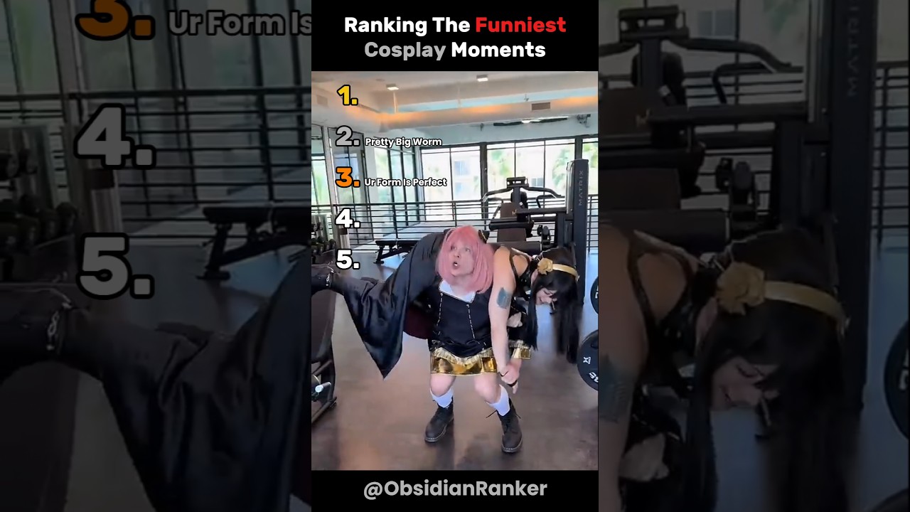 Ranking The Funniest Cosplay Moments. part- ***