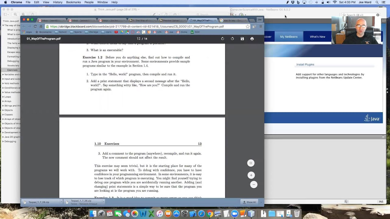Intro to Computer Science with Java - 01 - First Assignment