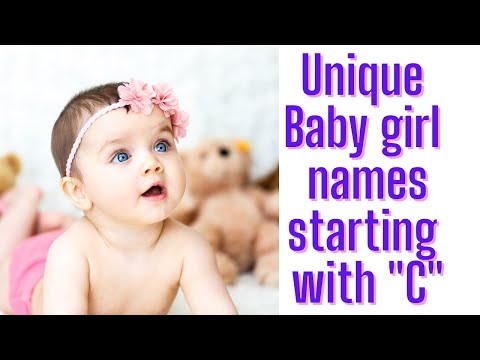 Unique Baby Girl Names starting with "C"| Baby Girl Names starting with "C"| Quilling School