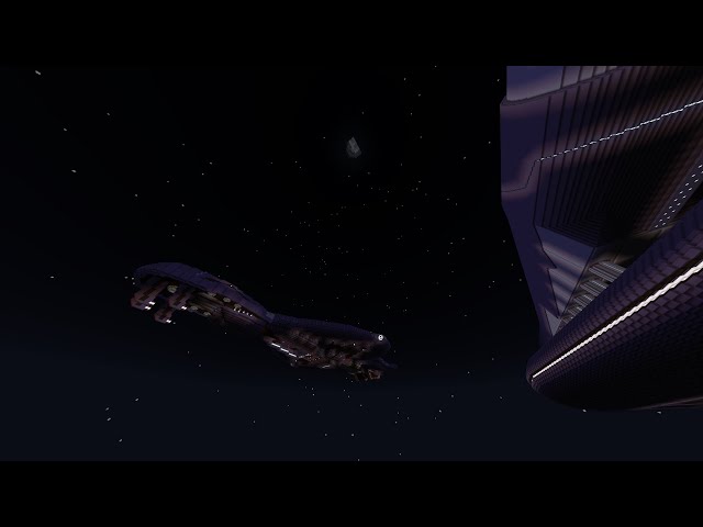 Halo Covenant CRS class light cruiser Minecraft Map