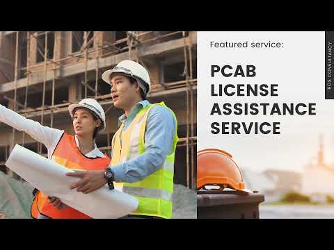 How to get a PCAB license?