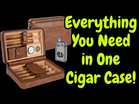 Handoct Premium Cigar Travel Case Review: Ideal for Cigar Aficionados!