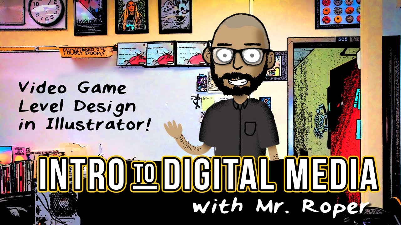 Video Game Level Design With Illustrator!