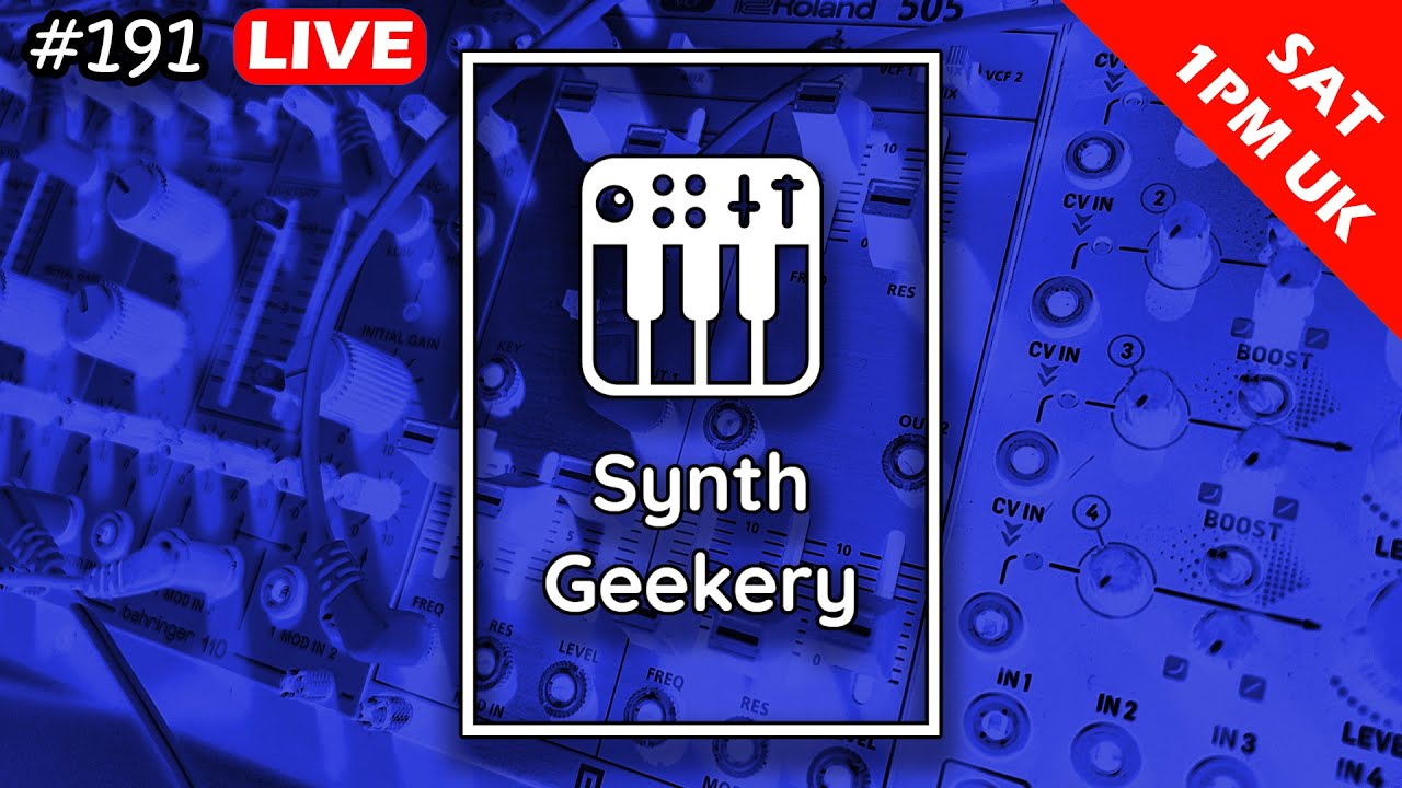 Synth Geekery Show episode 191