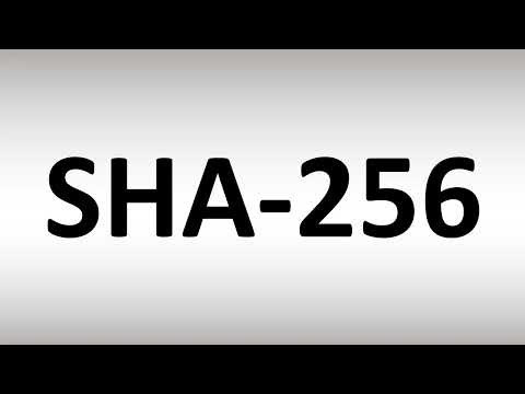 How to Pronounce SHA-256