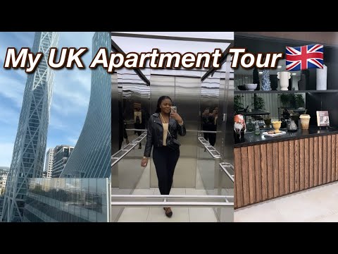 UK Apartment Tour, Airbnb Apartment in the UK 🇬🇧 Fully Furnished Pretty Apartment |Luxury Apartment