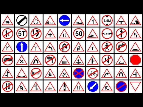 Can You Identify These Traffic Signs? | Indian traffic signals and symbols with their meaning