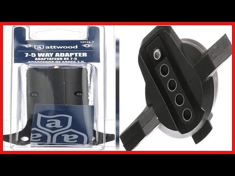 Great product - Attwood 14134-7 Trailer Adapter, 7-Way to 5-Way Connector, Trailer Wiring Harness