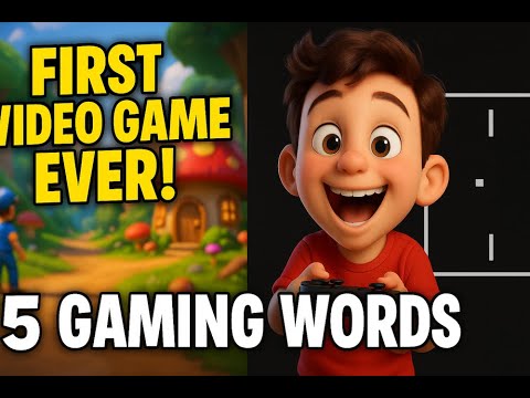 5 SAT Words: The First Video Game in History (joint, bounce, boar, rotate, present)
