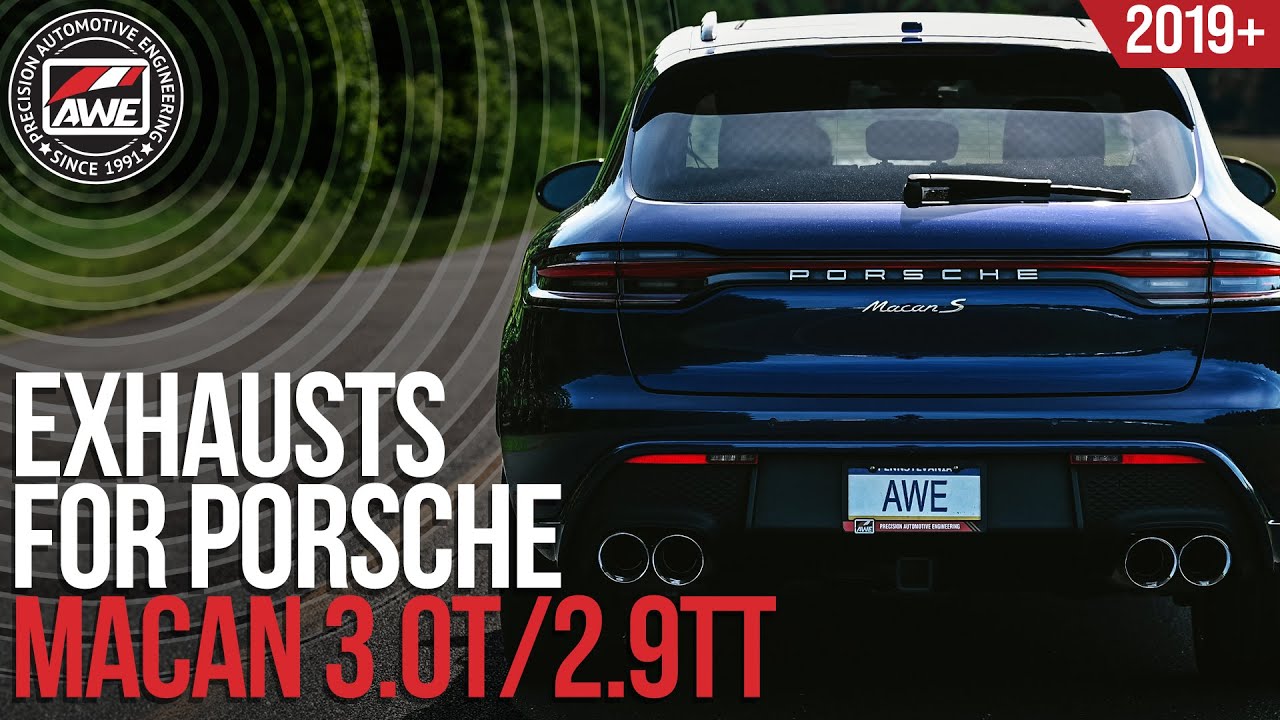 AWE Launches Exhaust Suite for Porsche Macan With Six-Cylinder Turbo Engines - autoevolution