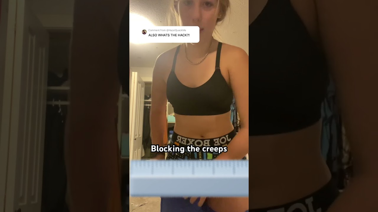 GYM GIRL SHORTS HACK TUT