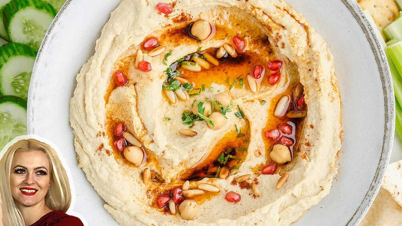 The Best Pine Nut Hummus
