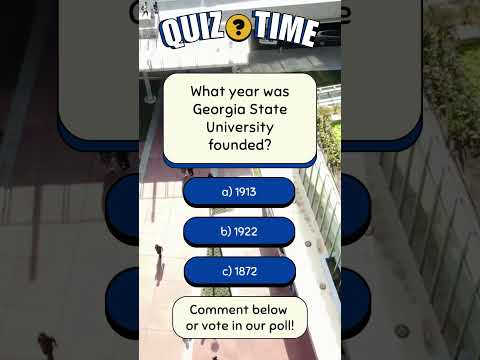 What Year Was #GeorgiaStateUniversity Founded? Comment below!