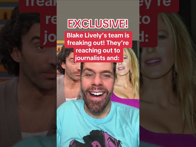 Daily Mail's Josh Boswell claims Blake Lively's team is worried that ...