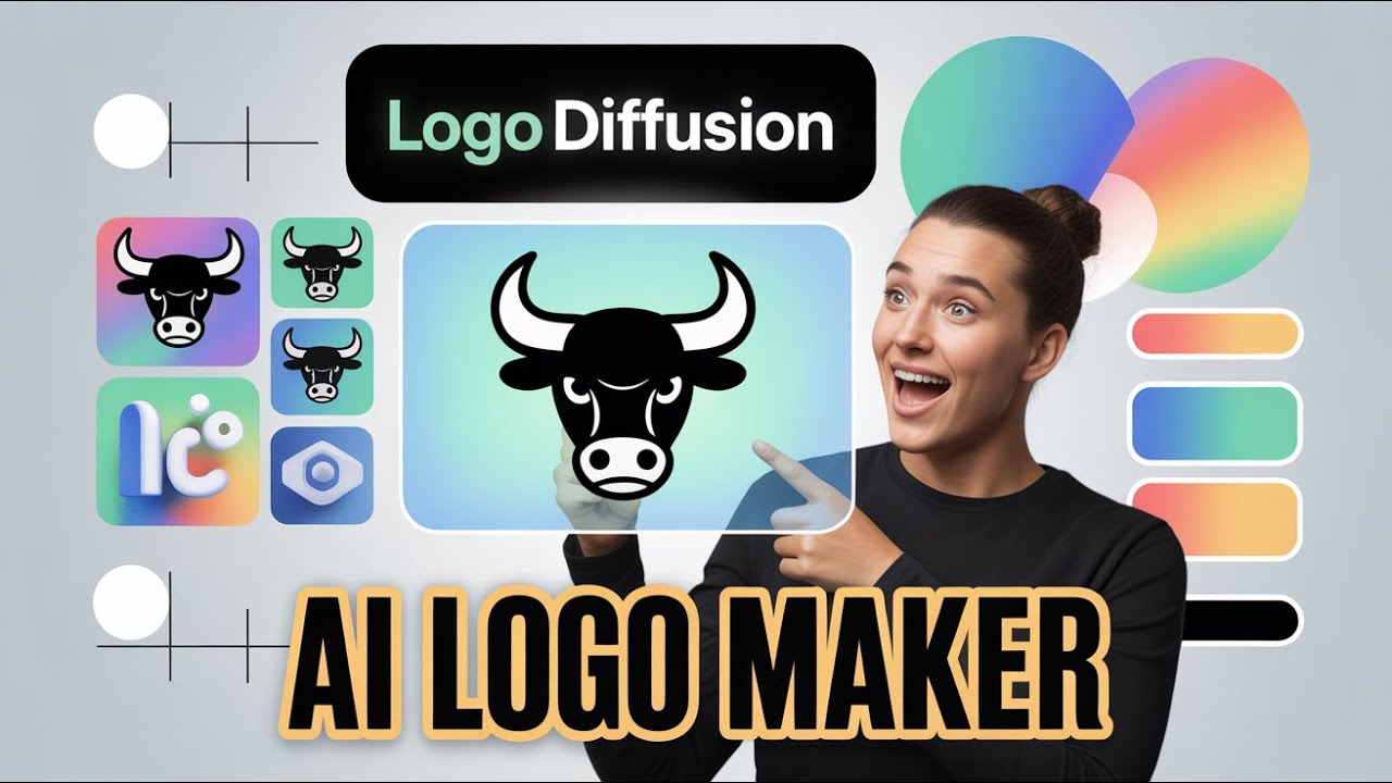 Logo Diffusion: AI-Powered Logo Maker with Text-to-Vector & Mascot Styles