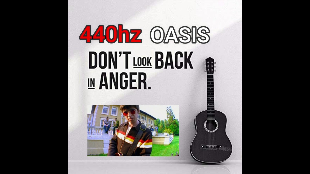 [440hz] Oasis - Don't look back in anger (Standard Tuning)