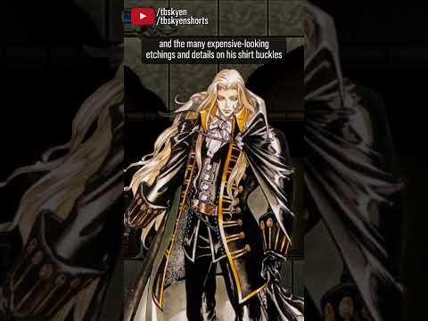 Alucard looks like his father's son, but also like his worst enemy | #castlevania