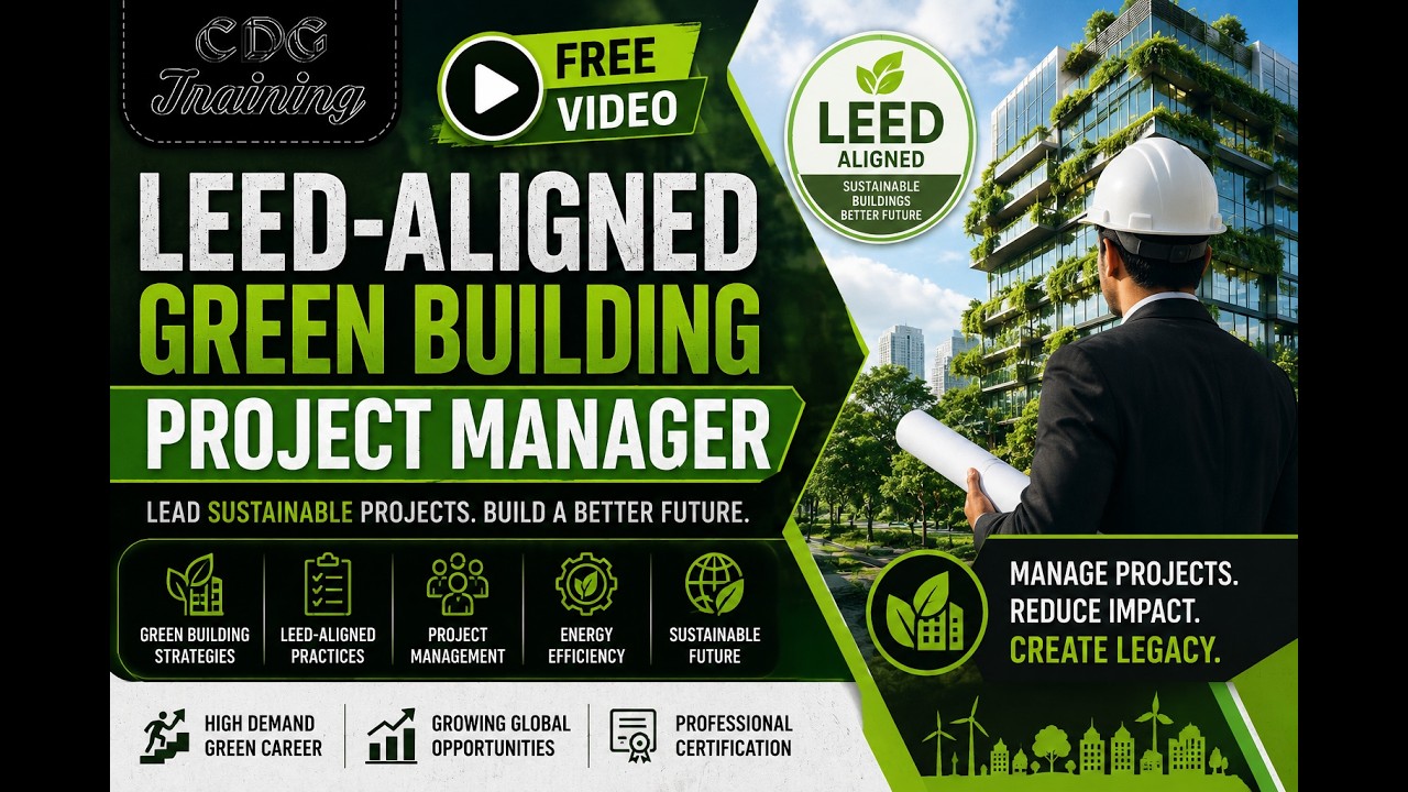 LEED Green Building Project Manager | Future-Proof Career Skill | Learn Now